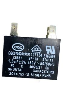 Capacitor 1,5uf 450v +-5% Cbb61 Ar Condicionado Original - CQC ...