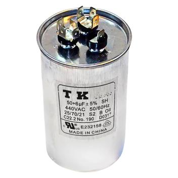 Capacitor De Ar Condicionado 50uf+6uf 440V 55x105mm (Fast-on) - TK ...