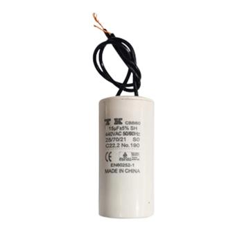 Capacitor De Partida 15uF 250v 35X70mm (2fios) - TK - Capacitor ...