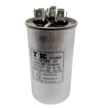 Capacitor De Partida 20uf+3uf 440v 50x90mm (fast-on) - TK - Capacitor - Magazine Luiza