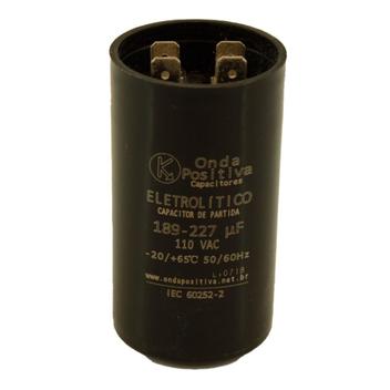 Capacitor Eletrolítico 110V 189uF-227uF Onda Positiva - Brasiltec ...