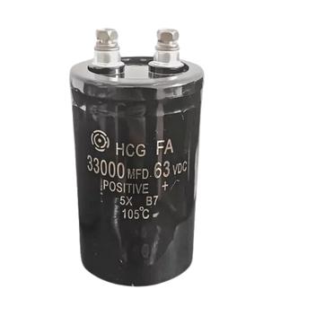 Capacitor Eletrolitico Giga 33000uf 63v 50x80mm - HCG - Capacitor ...