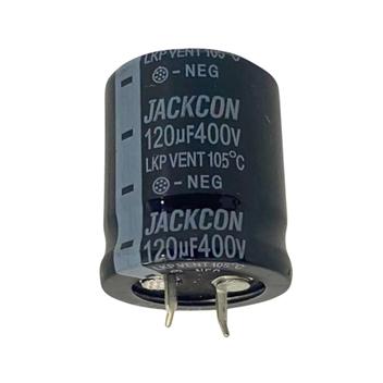 Capacitor Eletrolítico Snap-in 120uf 400v 25x30mm - JACKCON - Capacitor ...