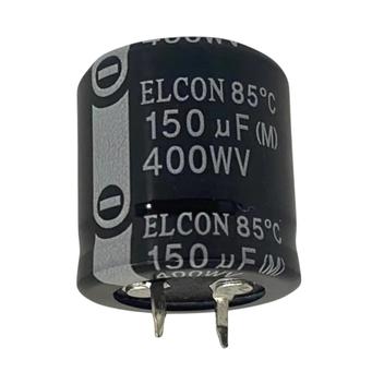 Capacitor Eletrolítico Snap-in 150uf 400v 25x25mm - Elcon - Capacitor - Magazine Luiza