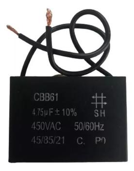 Capacitor polipropileno 4,75x450v - quadrado cbb61 - COMPELL ...