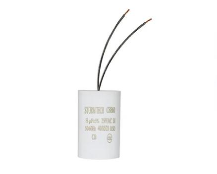 Capacitor polipropileno cbb 60 - 8ufx250v - 40/85/21 - STORM ...