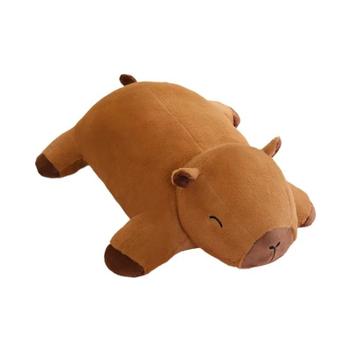 Capivara Marrom Gigante - Boneca de Pelúcia Kawaii para Decoração de ...
