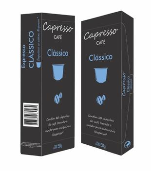Cápsula Café Nespresso Capresso Clássico 10 Unidades - Capresso ...