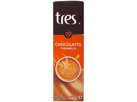 Cápsula Chocolatto Caramello TRES 3 Corações - 10 Cápsulas - Cápsulas ...