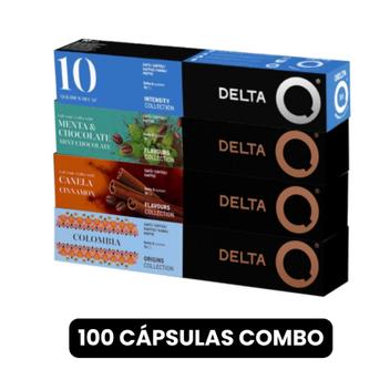 Cápsula Delta Q Expresso Sortidas Kit Combo 100 unidades - Cápsula de ...