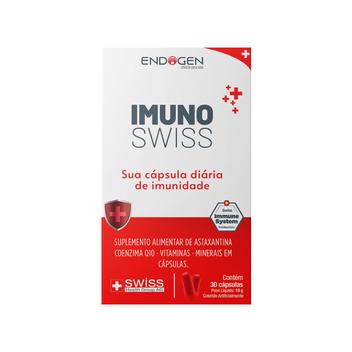 Cápsula Diária De Imunidade Imuno Swiss 30 Cápsulas Endogen - Endogen ...