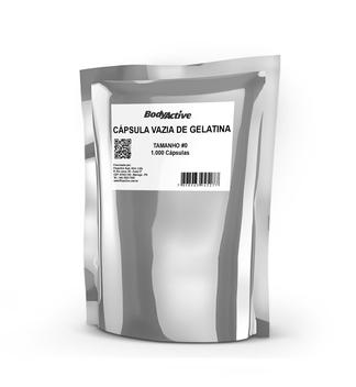 Cápsula Vazia De Gelatina Tamanho 0 - Pacote 1000 Cápsulas - Bodyactive ...