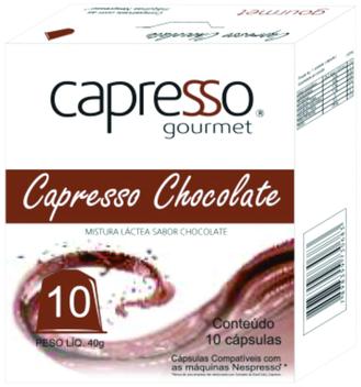 Cápsulas Capresso Nespresso (compatível) Chocolate Gourmet - Cápsula de ...