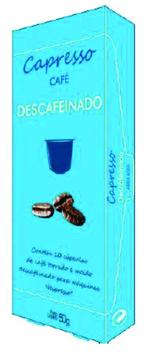 Cápsulas Nespresso Cafés Sabor Descafeinado (Compatível) - Capresso ...