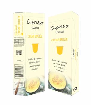 Cápsulas Nespresso Sabor Creme Brulee Capresso 10 Unidades - Cápsula de ...