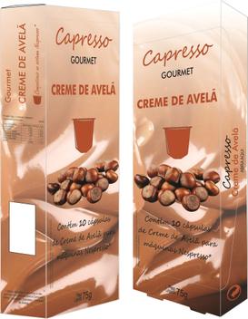 Cápsulas Nespresso Sabor Creme de Avelã Capresso 10 Unidades - Cápsula ...