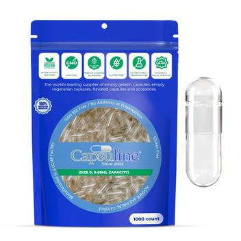 Cápsulas Veganas Vazias - Tamanhos de 0 a 1000 Unidades - Cápsula de ...