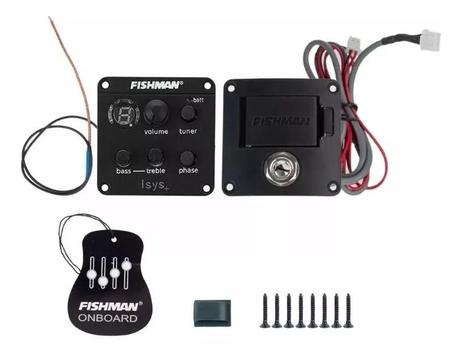 Captador Ativo Fishman Isys + Afinador de Violão e Ukulele - Captador ...