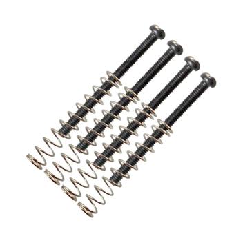 Captadores Humbucker para Guitarra - Kit com 4 Parafusos e Molas (Preto ...