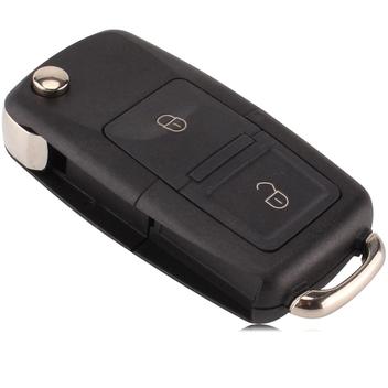 Carcaça Capa Chave Canivete Original Vw Volkswagem 2 Botões Golf ...