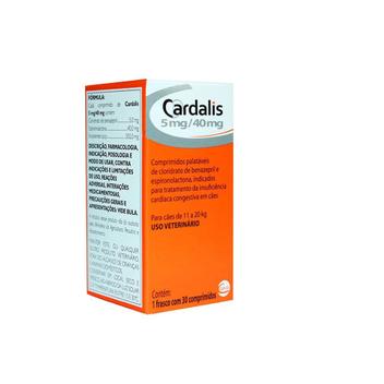 Cardalis Para Cães 11 A 20kg C/30 Comprimidos - Ceva - Farmácia Pet ...