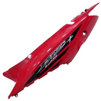Carenagem tampa lateral biz125+ 2006-10 vermelha lado esqued - HONDA ...