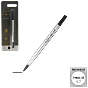 Carga Rollerball Parker Quink Ponta Média Preta - Carga para Caneta - Magazine Luiza
