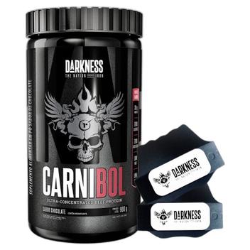 Carnibol Isolado Hidro 900g Chocolate Luva Branco - Darkness - Whey ...