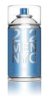 Carolina Herrera 212 Men Body Spray 250ml Masculino - Body Splash e ...