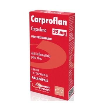 CARPROFLAN 25mg - caixa com 14 compr. - Agener - Farmácia Pet ...