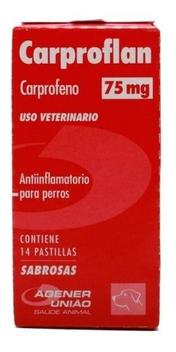 Carproflan 75 Mg Para Cães 14 Comprimidos - Agener - Anti Inflamátório ...