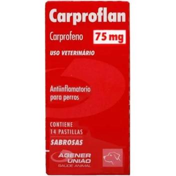 Carproflan 75mg com 14 Comprimidos - Agener - Anti Inflamátório Pet ...
