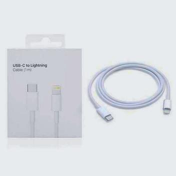 .Carregador Cabo Lightning Original Compatilvel Iphone 11,12, Tipo C ...