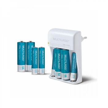 Carregador de Pilha Cb093 Formato AA e AAA Multilaser - Carregador de ...