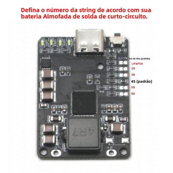 Carregador E Descarregador De Bateria De Lítio De 45W Para 2S ~ 6S BMS ...