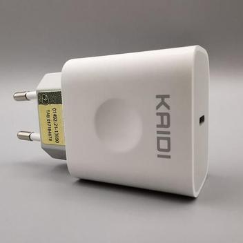 Carregador Kaidi Kd-108 Usb-C Cor Branco 20W Potência - Alinee - Carregador de Celular ...
