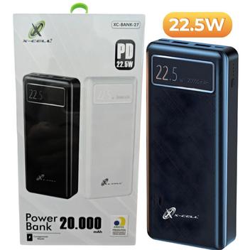 Carregador Portátil Power Bank Turbo 20.000mAh 3 em 1 IOS, Tipo C ...