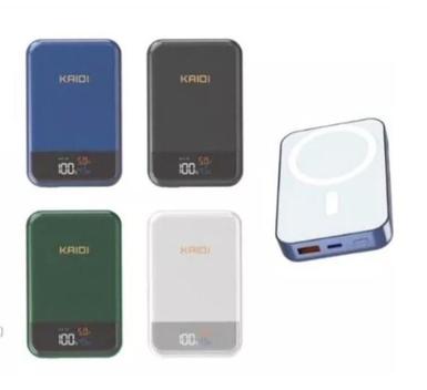 Carregador Power Bank Compatível Portátil Indução 10000mah Magnético ...