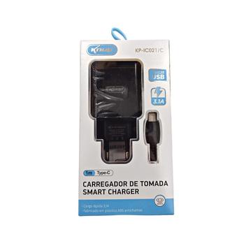 Carregador Tipo C 02 Entradas Usb + Cabo Para Celular - knup ...