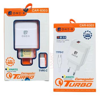 Carregador Tipo C Carga Ultra Rápida Bivolt 25W - Onex - Carregador de ...