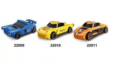 Carrinho Bloco de Montar Mini Racing Pacemaker - Kit 3 Carros - Decool ...