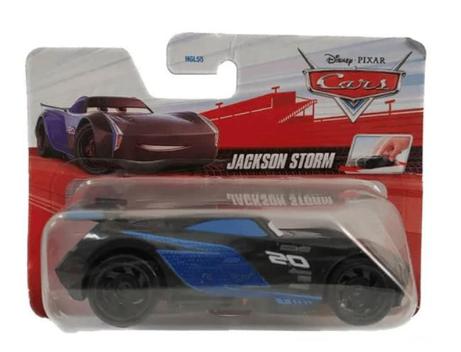 Carrinho CARS - Disney Pixar - 1:43 Puxa e Vai - Jackson Storm - Mattel ...