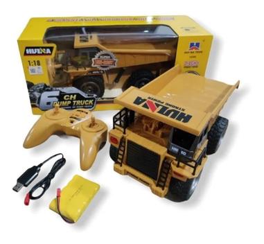Carrinho Controle Remoto Caminhão Caçamba Basculante 6 Ch - HuiNa ...