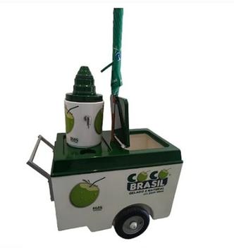 Carrinho de água de coco - Coco Brasil - Comércio Ambulante - Magazine ...