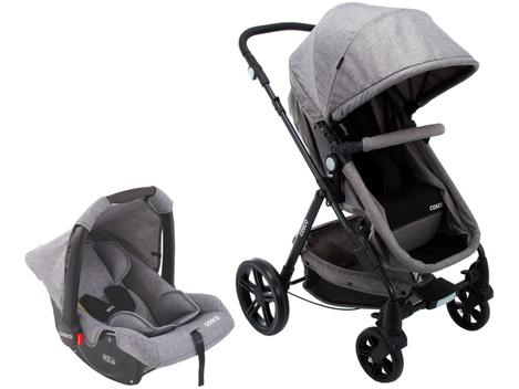 Carrinho de Bebê com Bebê Conforto Cosco Kids - Poppy Duo 0 a 15kg ...