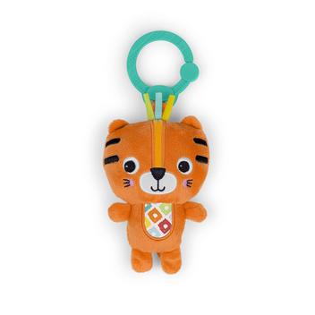 Carrinho de bebê Rattle Toy Bright Starts Jingle Joy Tiger para recém ...