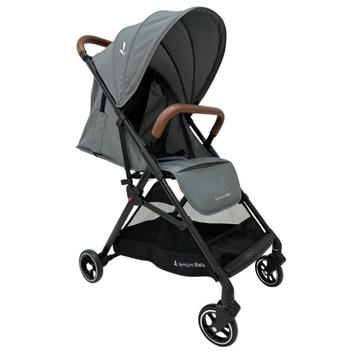 Carrinho De Bebê Zurich Cinza/Preto (15 Kg) - Premium Baby - Singular ...