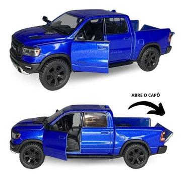 Carrinho De Ferro Miniatura Dodge Ram 1500 Metal Abre Porta - Europio ...
