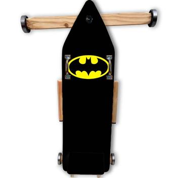 Carrinho De Rolimã 4 Rodas Batman Preto - Primanto - Carrinho de Rolimã ...