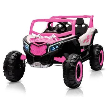 Carrinho Elétrico Utv R3 12v Recarregável Rosa Bang Toys - Mini ...